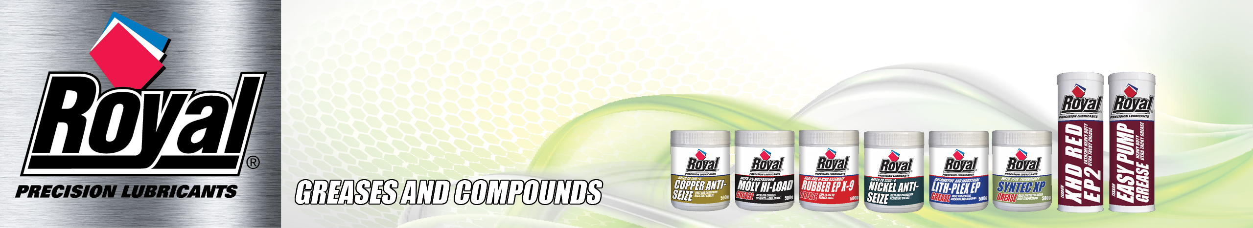 Royal Lubricants| Product categories Greases and Compounds
